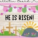 Resurrection Easter Bulletin Board Kit Classroom Decor Christian ...