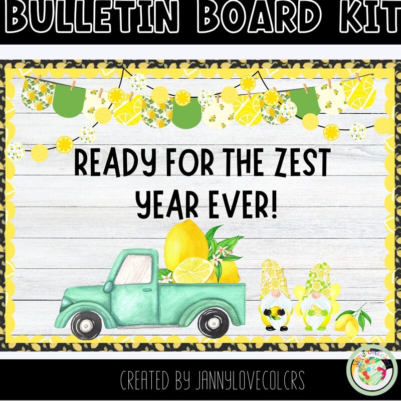 Lemon Bulletin Board - Etsy