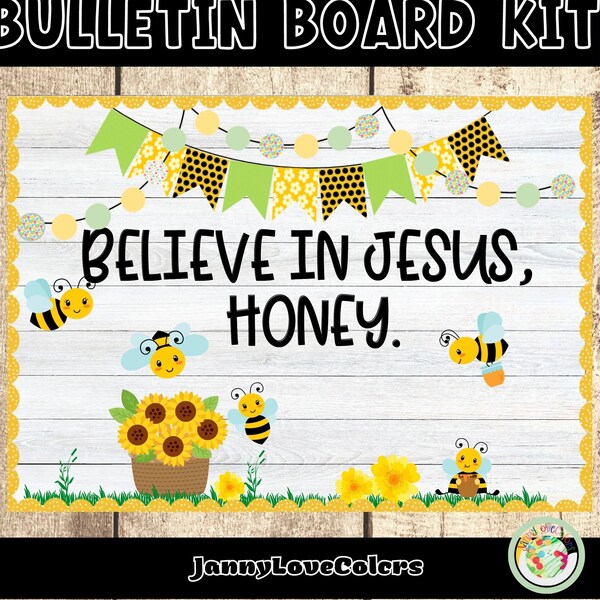 Bee Bulletin Board - Etsy