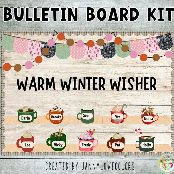 Hot Cocoa Classroom Door - Etsy