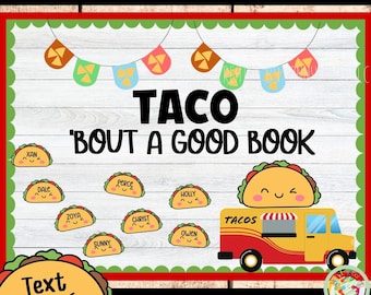 TACO 'bout a Great Staff Bulletin Board Ideas Door Decoration Kit ...