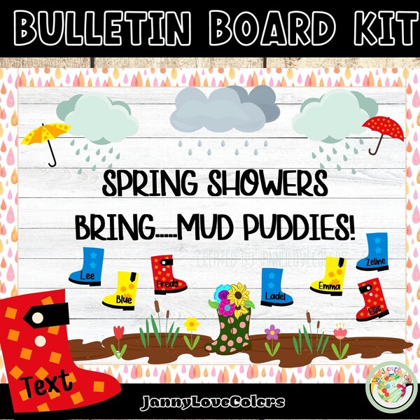 April Showers - Etsy