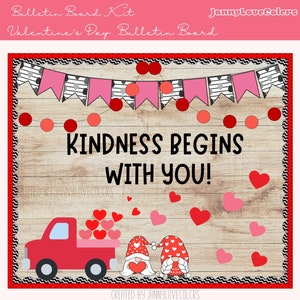 February Bulletin Board Kit Classroom Decor Bulletin Boards - Etsy