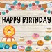 Birthday Display Bulletin Board Kit Donut Birthday Display - Etsy