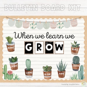 Plant Seeds of Kindness Bulletin Board Kit Classroom Decor Door Decor ...