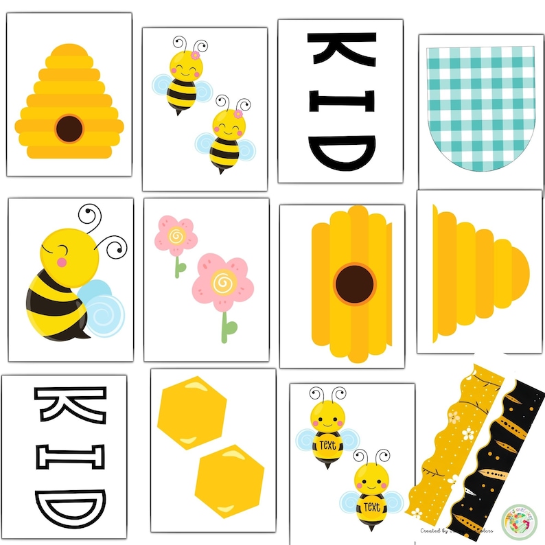 BEE - Christian Bulletin Board Kit | Spring Door Decor | Classroom ...