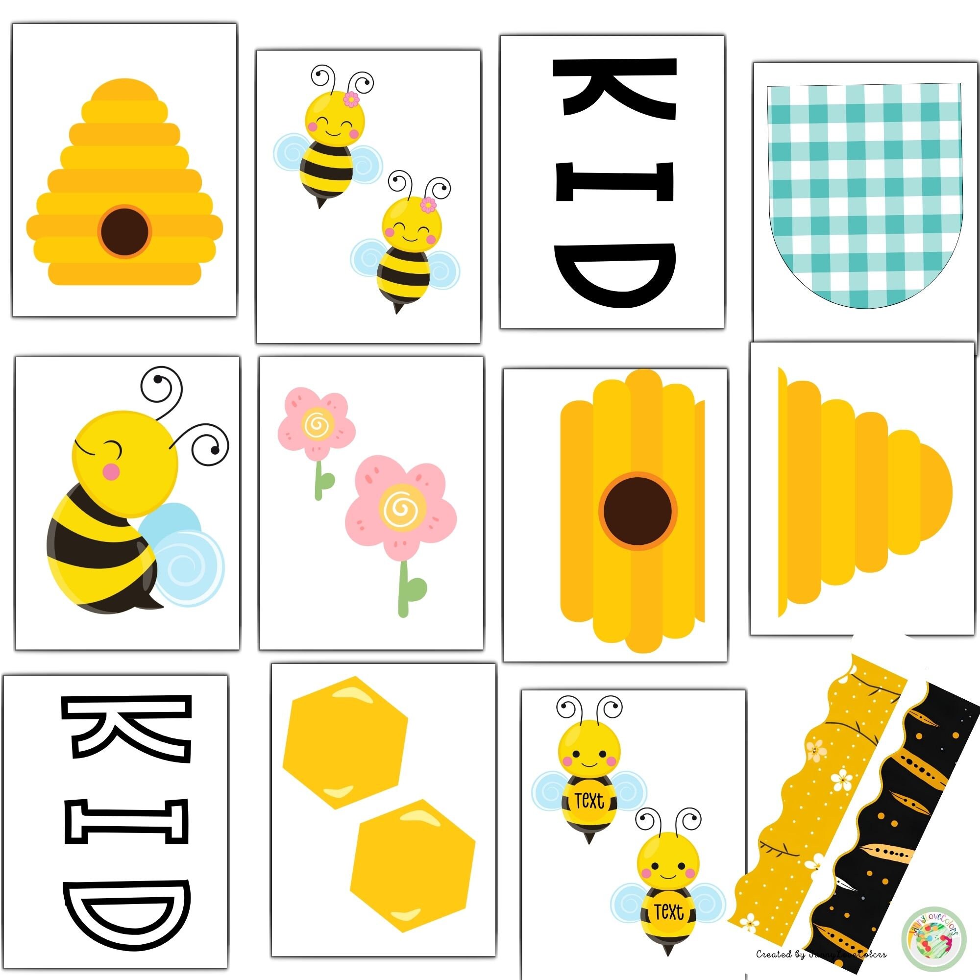 BEE - Christian Bulletin Board Kit | Spring Door Decor | Classroom ...