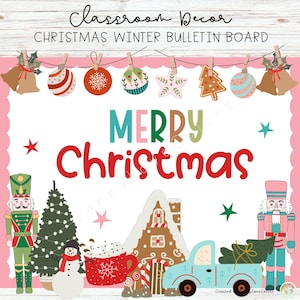 Christmas Bulletin Board | Nutcracker | Holiday Classroom Decor ...