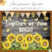 Spring Sunflower Classroom Bulletin Board Decor (printable, Editable ...