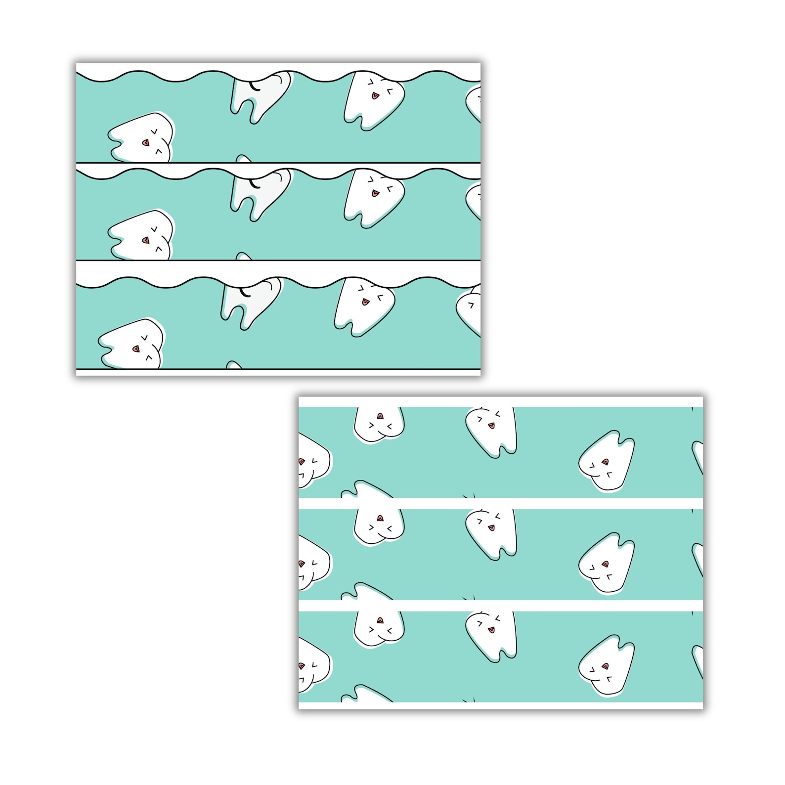 Teeth Healthy Bulletin Board Kit | Nurse Healthy Habits | Dental Care ...