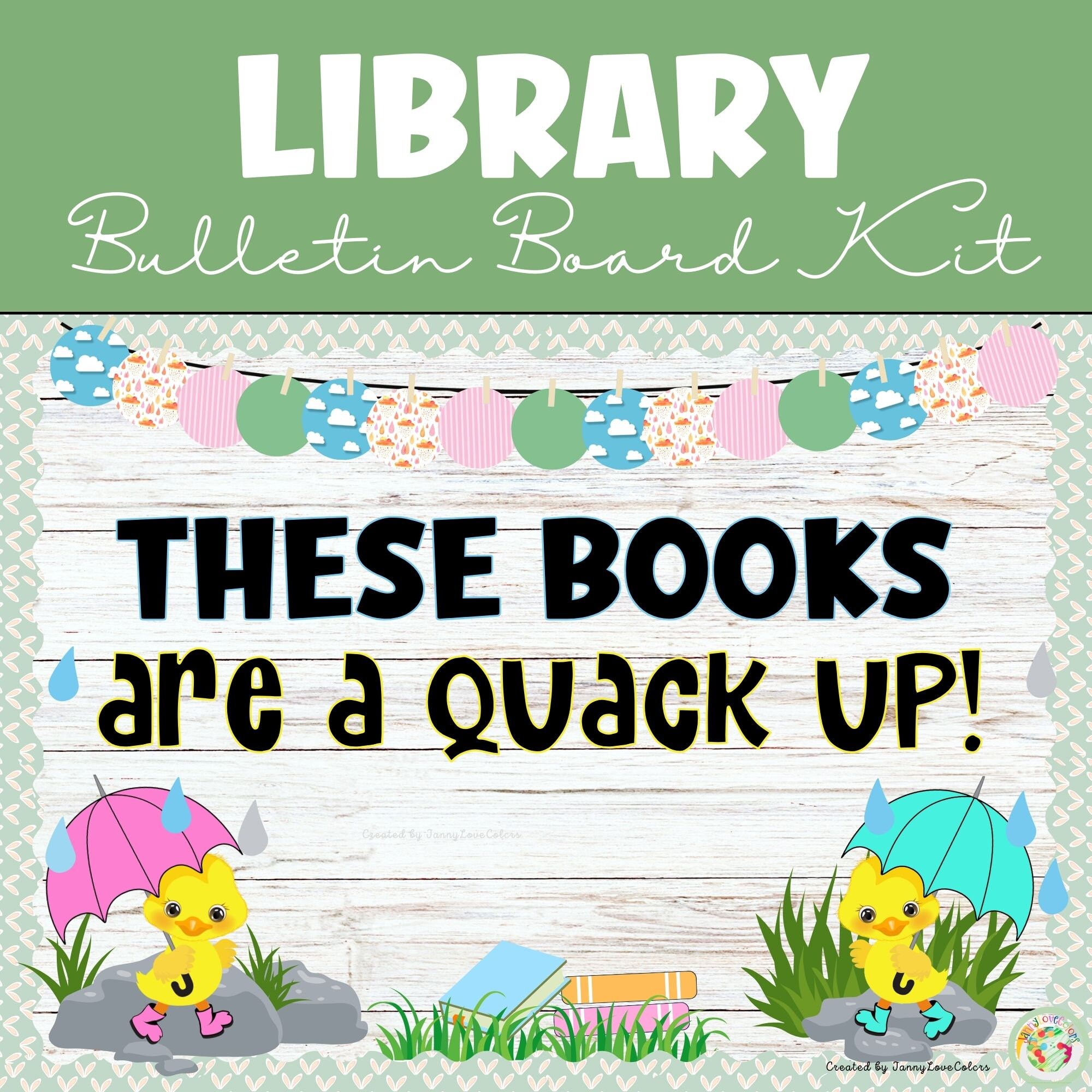 Reading Bulletin Board Spring Summer Library Boards Door Decor - Etsy