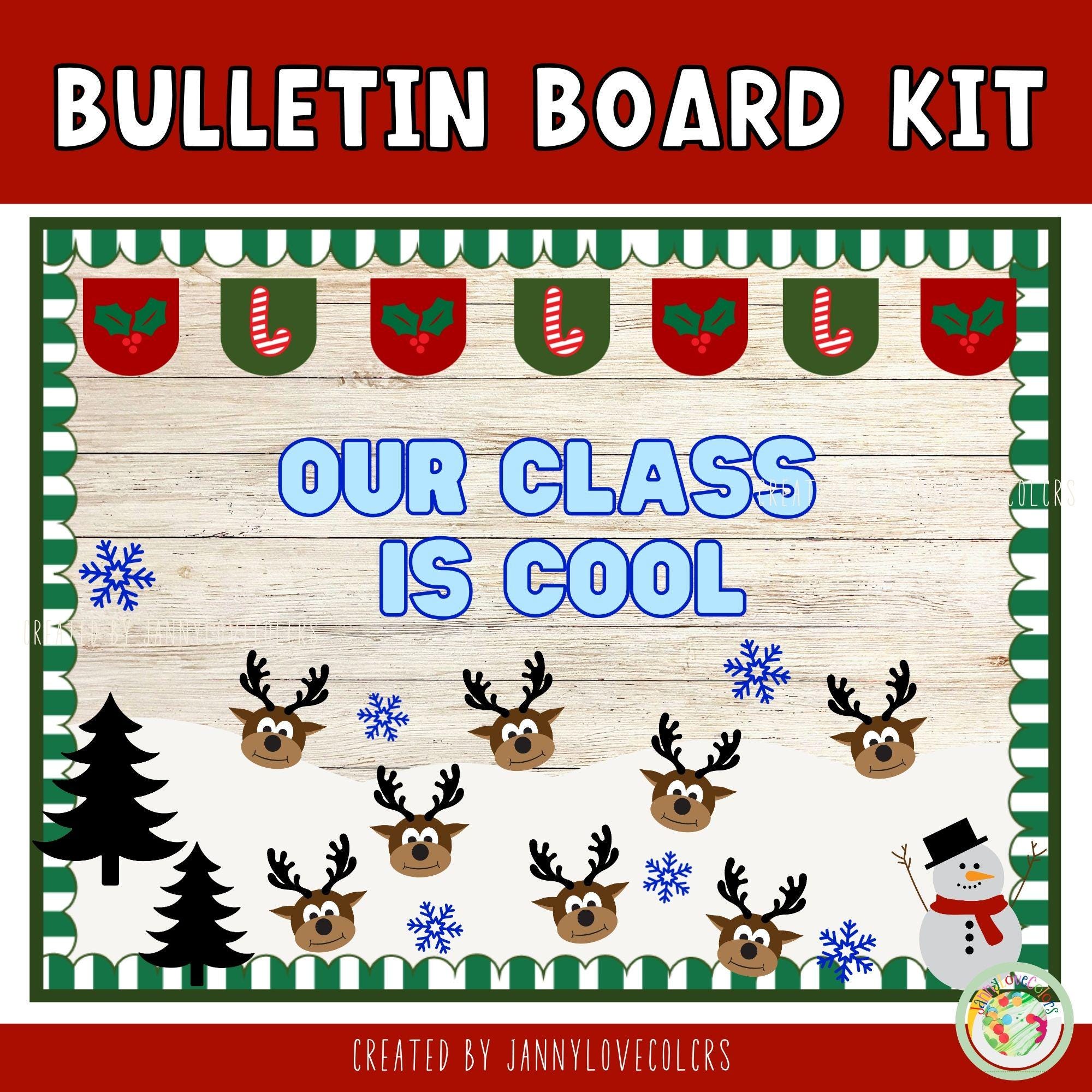 Oh Deer! Winter is Here | Bulletin Board Set | Classroom Decor - Etsy