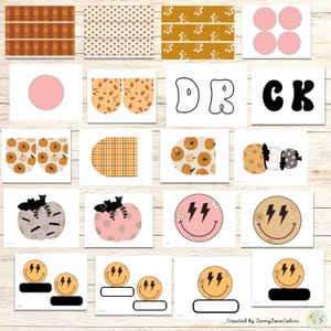 Retro Fall Bulletin Board Kit Classroom Decor October and November Fall ...