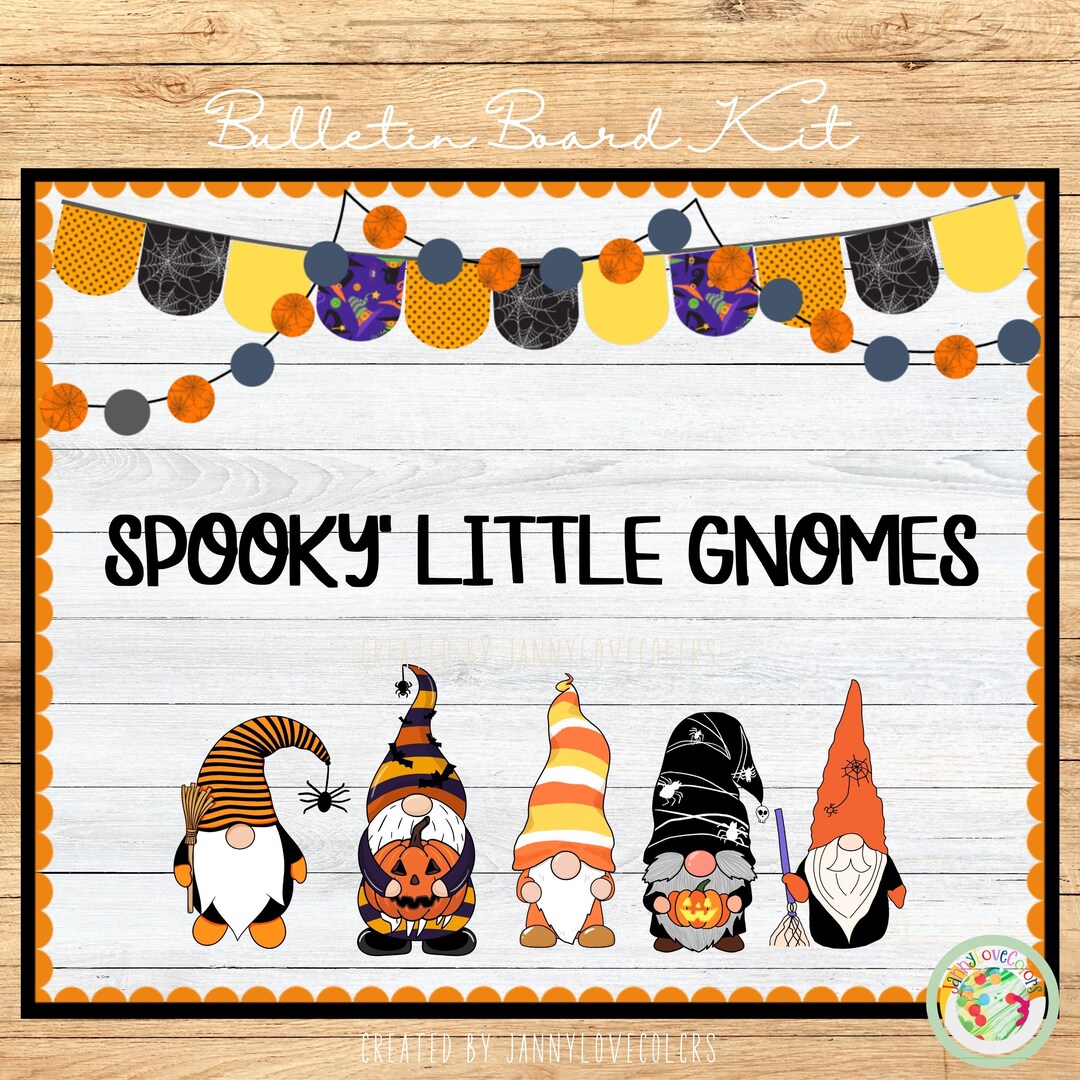Happy Halloween Bulletin Board Kit Classroom Decor - Etsy