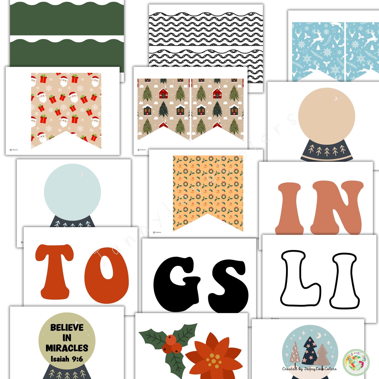 Christmas Bible Verse Bulletin Board Kit (digital Download) - Etsy