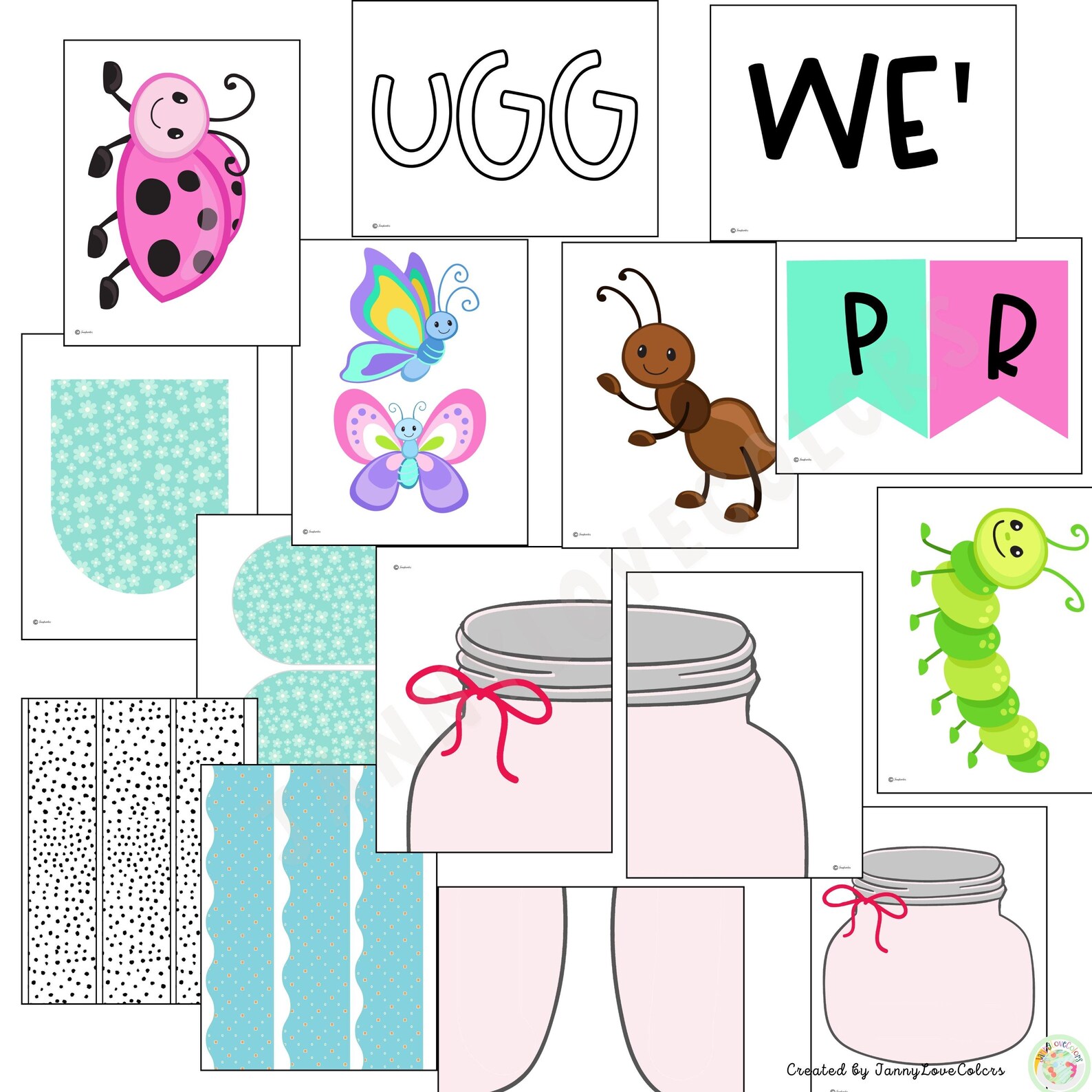 Buggy Spring Bulletin Board Kit: Classroom Decor (editable) - Etsy