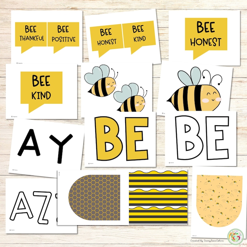 Bee Amazing Bulletin Board Kit Door Decor Classroom Decorations Back to ...