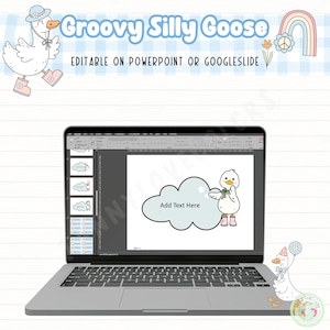 Classroom Birthday Chart, Birthday Bulletin Board, Groovy Silly Goose ...