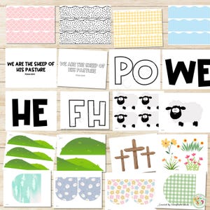 Sheep Bulletin Board | Farm Bulletin Board | Christian Bulletin Board ...