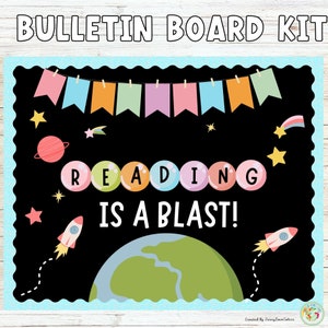 Blast off Into Learning Bulletin Board Kit (digital Download) - Etsy