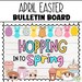Chillin' With My Peeps Bulletin Board Kit Spring April Easter Decor ...