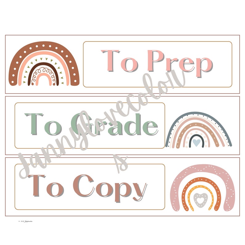 EDITABLE Teacher Rolling Cart Labels Classroom Decor - Etsy