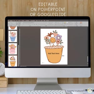 Retro Plant Kindness Spring Bulletin Board Kit, April, and May Bulletin ...