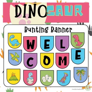 Dinosaur Classroom Decor Theme Bundle Printable Digital Download - Etsy