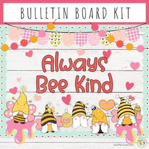 BEE MINE Valentine's Bulletin Board: Classroom Decor (printable ...