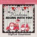 Valentine's Day Gnomes Bulletin Board Kit (digital Download) - Etsy