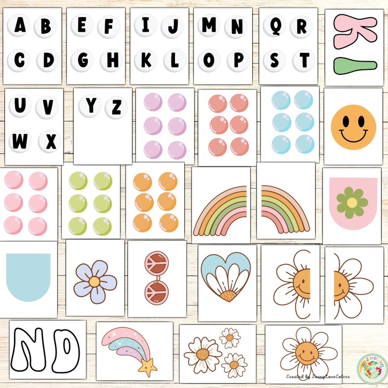 In Our Kindness Era Bulletin Board Kit, Retro Groovy Classroom Decor ...