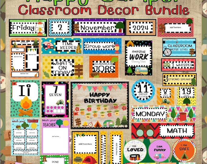 Adventure Theme Complete Classroom Collection [editable] - Etsy Canada