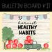 Fall for Healthy Habits Bulletin Board Kit Nurse Health Office ...