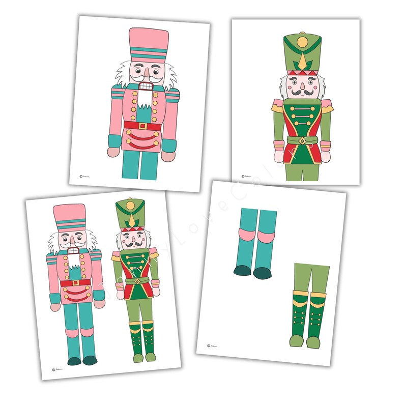 Nutcracker Christmas Bulletin Board Kit: Holiday Classroom Decor (PDF ...