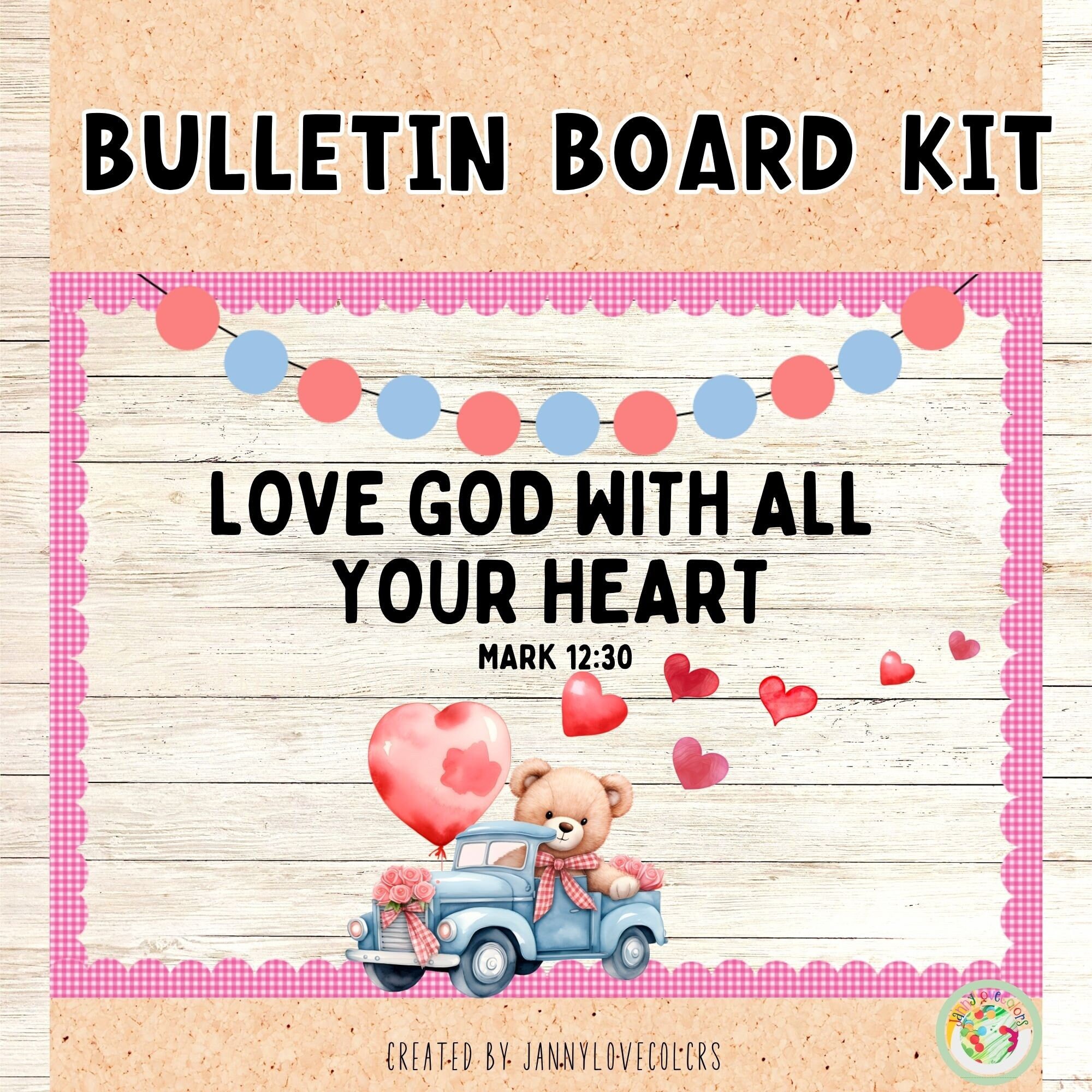 Valentines Day Bulletin Board Christian Church Bible Verse Bulletin ...