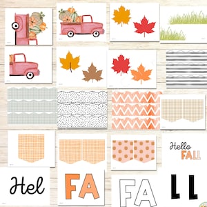 Fall Classroom Bulletin Board Kit: Autumn Decor (digital Download) - Etsy