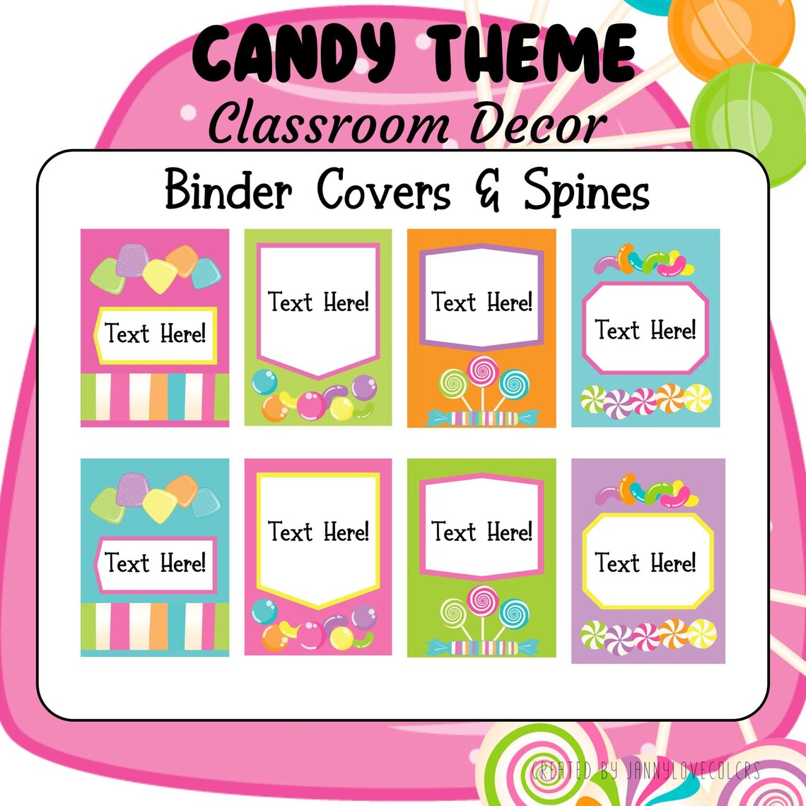 Candy Theme - Classroom Decor Bundle | Back to School Classroom ...
