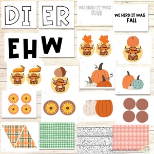 Highland Cow Fall Bulletin Board Kit: Autumn Classroom Decor (PDF Files ...