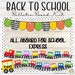 Back to School Bulletin Board Train Door Decor Classroom Decor - Etsy
