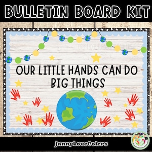 Earth Day Bulletin Board Kit | Classroom Bulletin Board | Earth Day ...