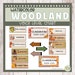 Woodland Animals Classroom Decor Bundle: Rustic Watercolor Theme - Etsy