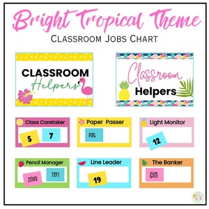 Classroom Decor Bundle, Door Decor, Back to School, Printable, Bright ...