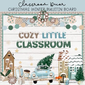 Cozy Winter Classroom Bulletin Board Decor (PDF) - Etsy