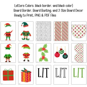 Christmas Elf Bulletin Board Kit | Holiday Classroom Decor | Winter ...