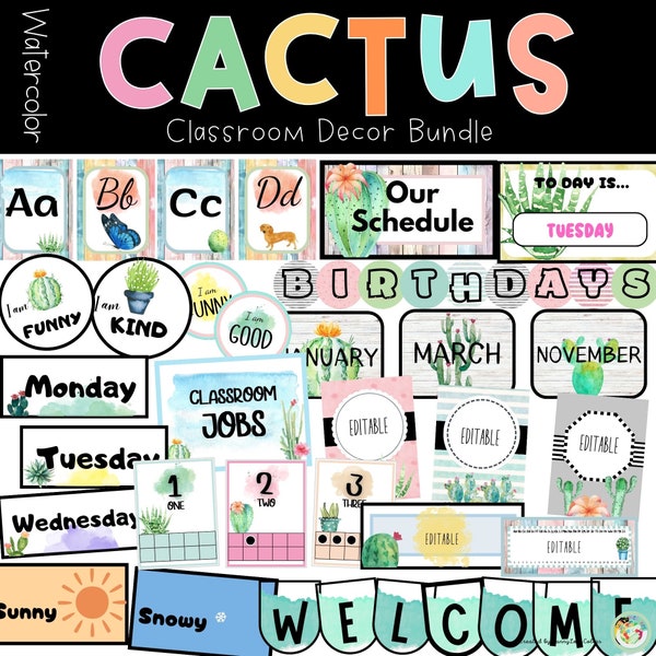 Classroom Decor Bundle - Etsy