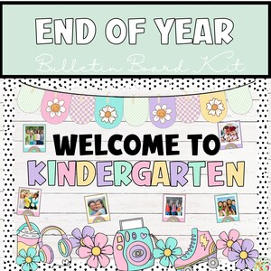 End of Year Bulletin Board, Door Decor, or Poster, Groovy Classroom ...