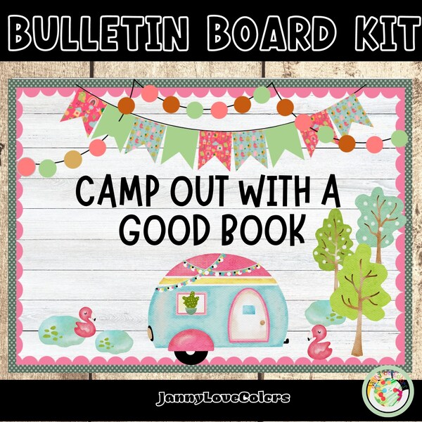 Happy Camper Bulletin Board - Etsy
