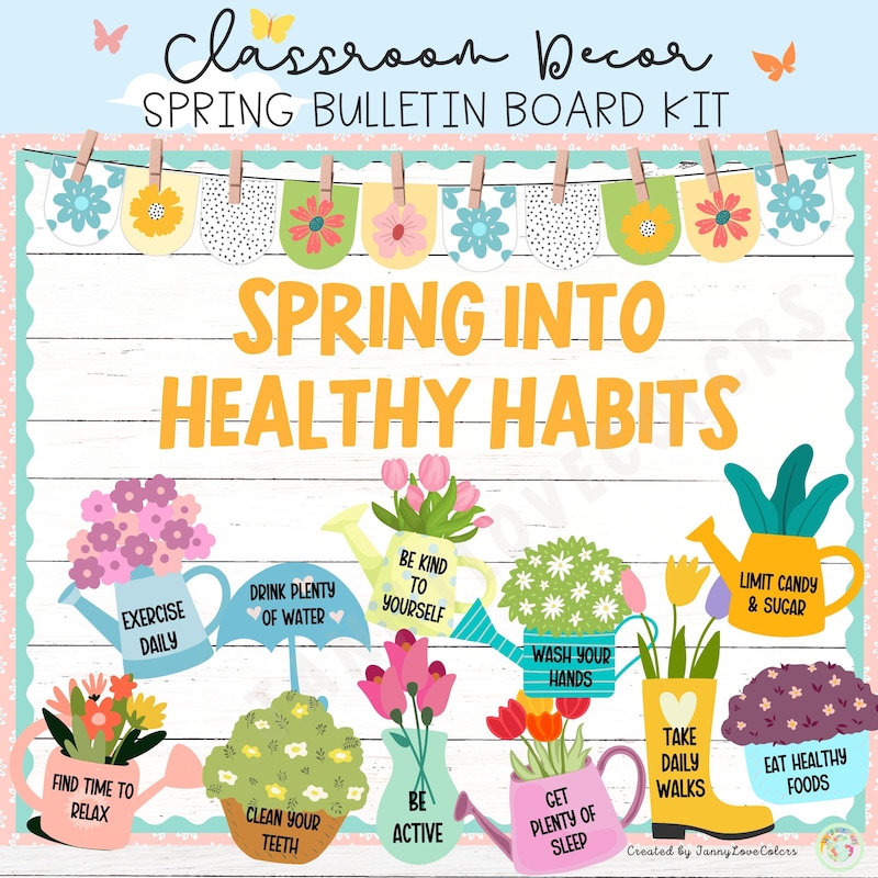Wellness Bulletin Board Ideas - Etsy