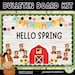 Farm Animals Spring Bulletin Board Back to School Door Decor - Etsy