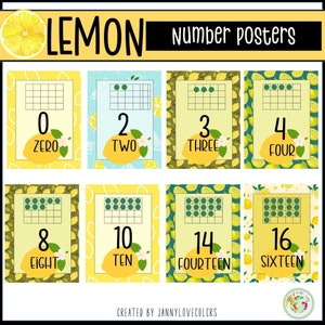 Lemon Classroom Decor Bundle: Modern Farmhouse Theme (editable) - Etsy